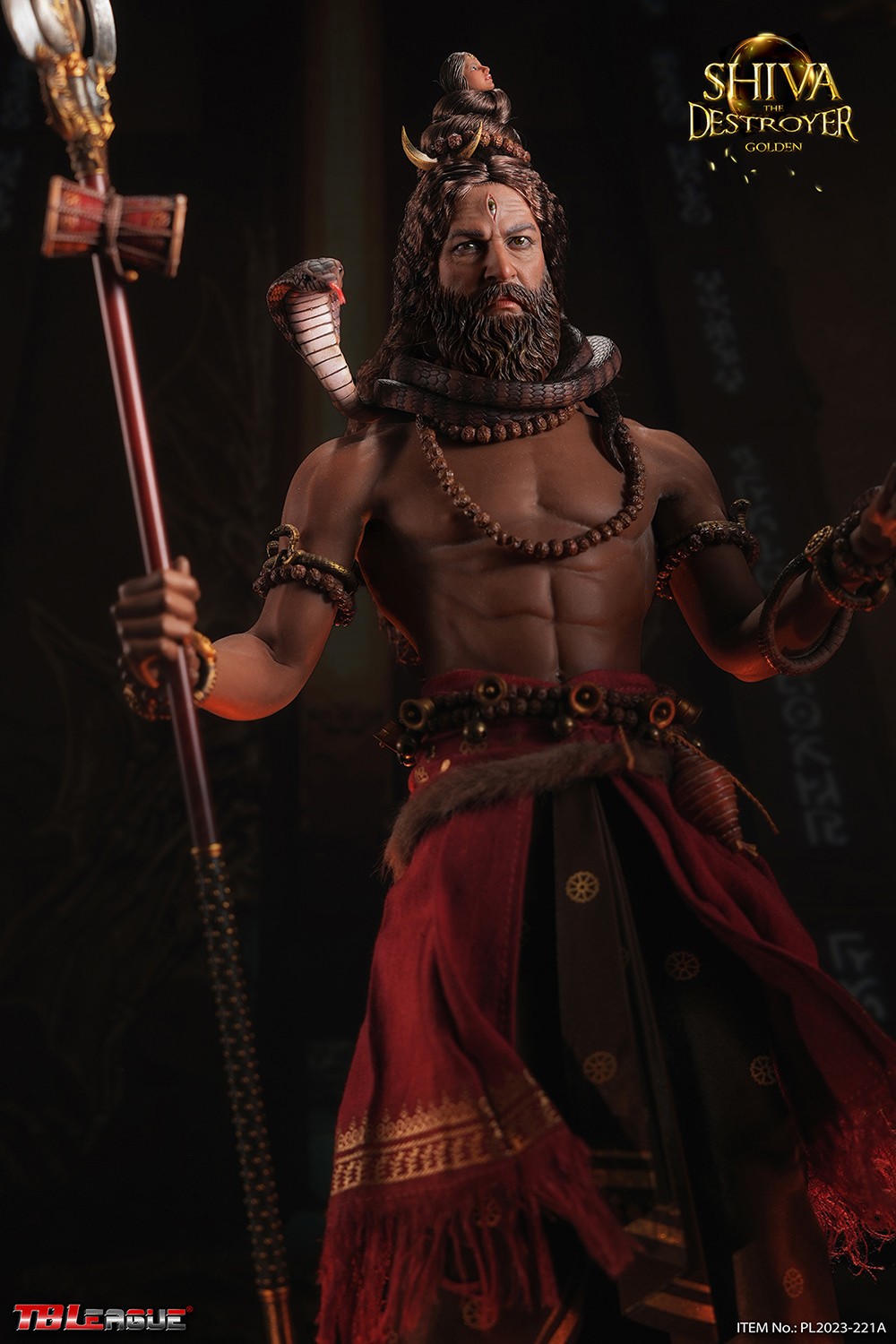 Shiva the Destroyer (Golden) Sixth Scale Figure by TBLeague | Sideshow ...