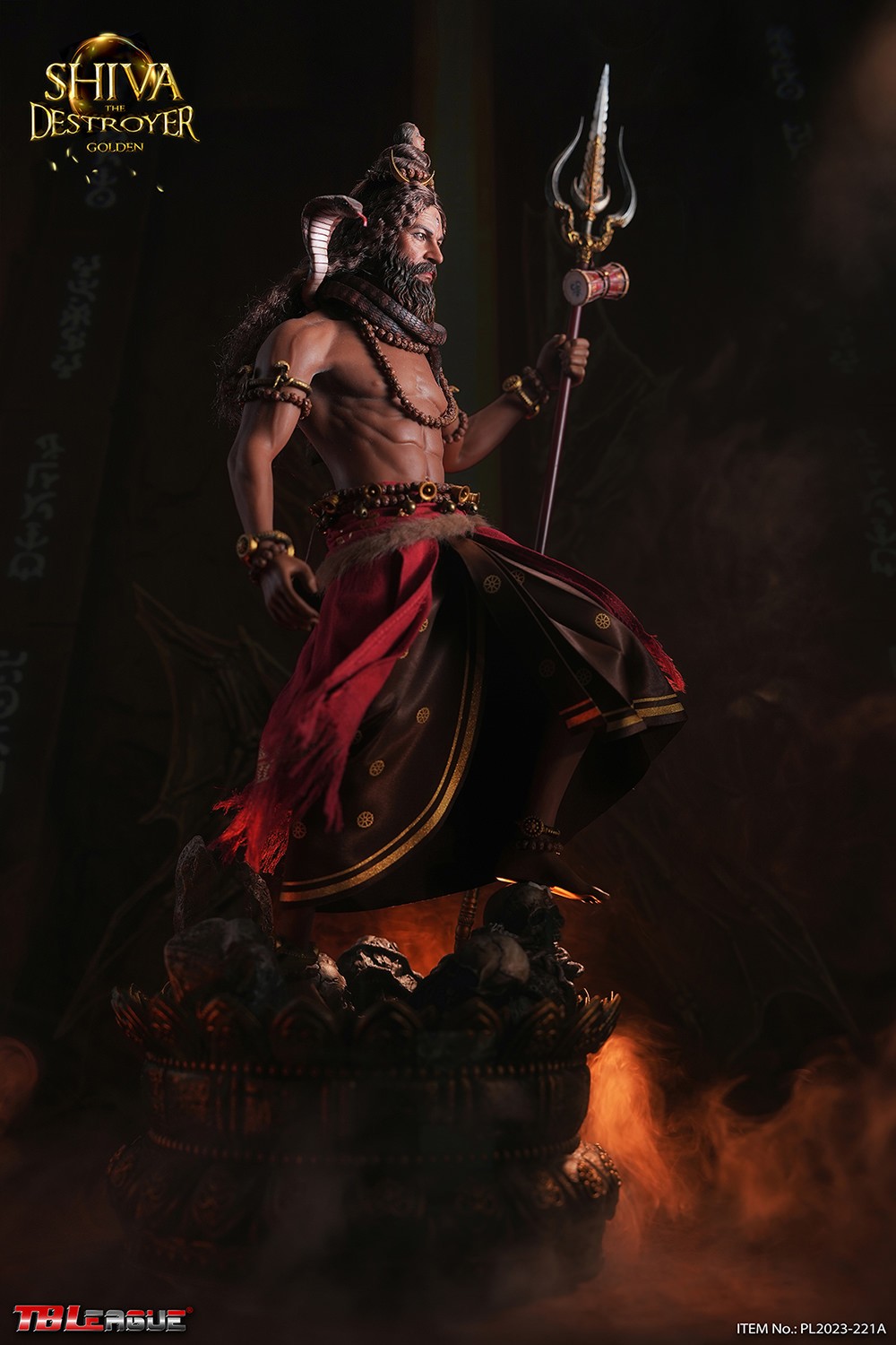 Shiva the Destroyer (Golden) Sixth Scale Figure by TBLeague | Sideshow ...