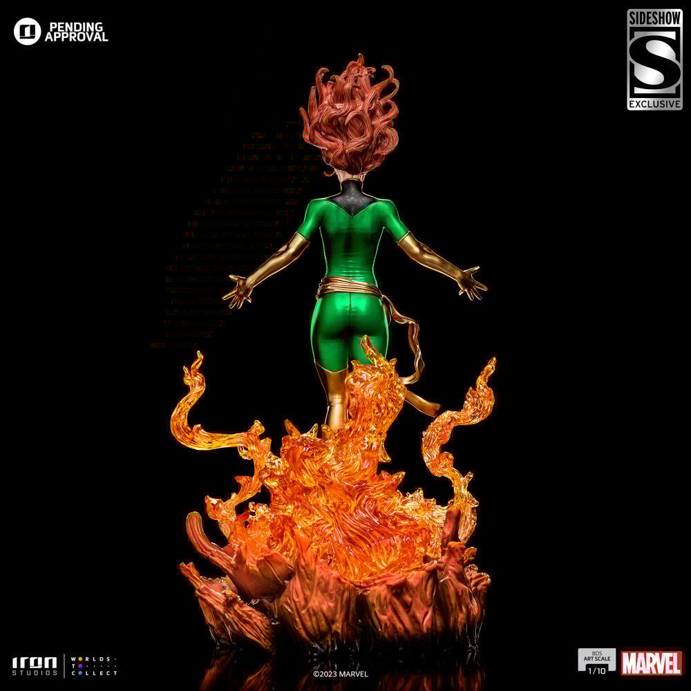 Phoenix Green Variant BDS Art Scale 1:10 Statue by Iron Studios ...