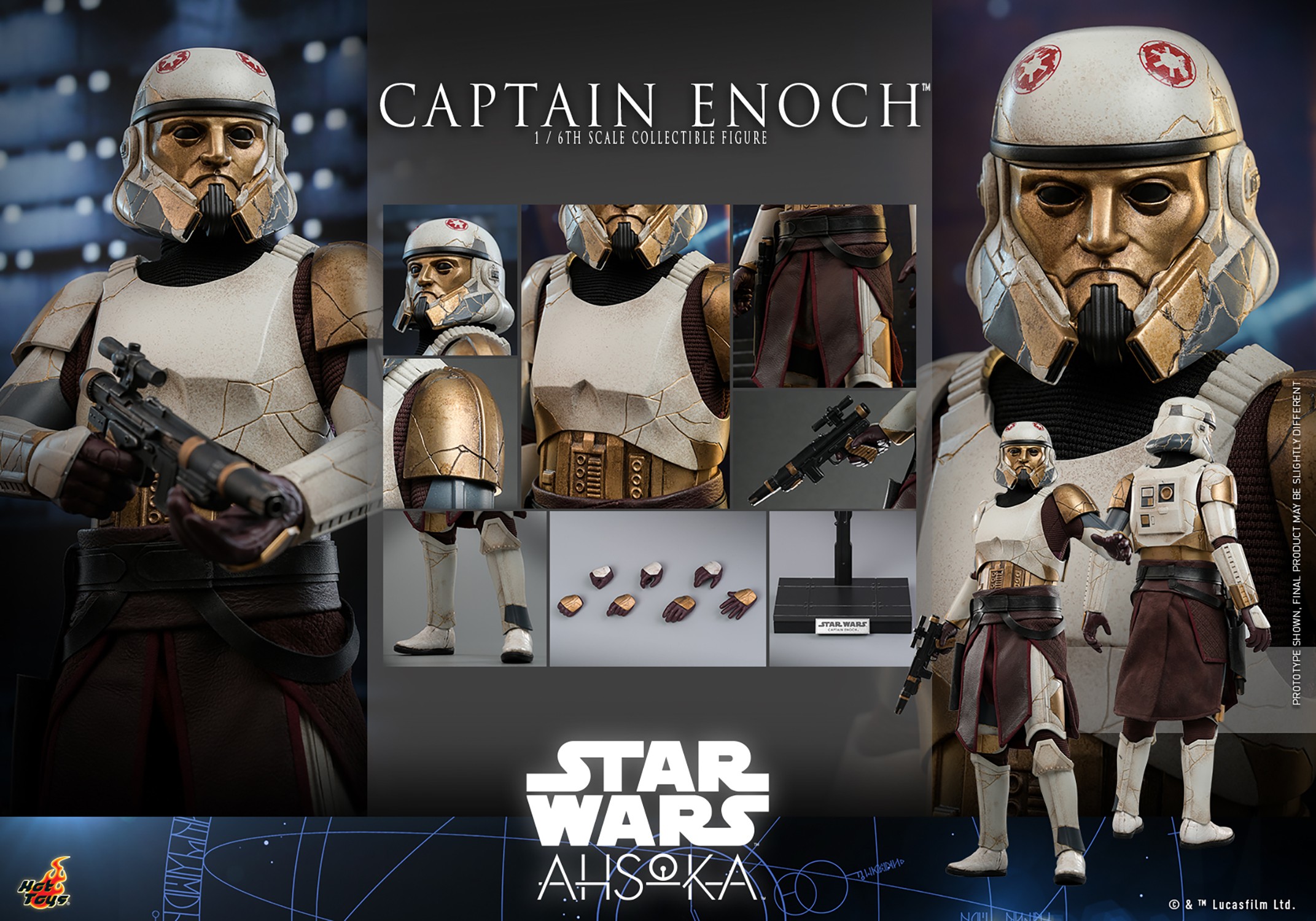 Captain Enoch Sixth Scale Figure by Hot Toys | Sideshow Collectibles