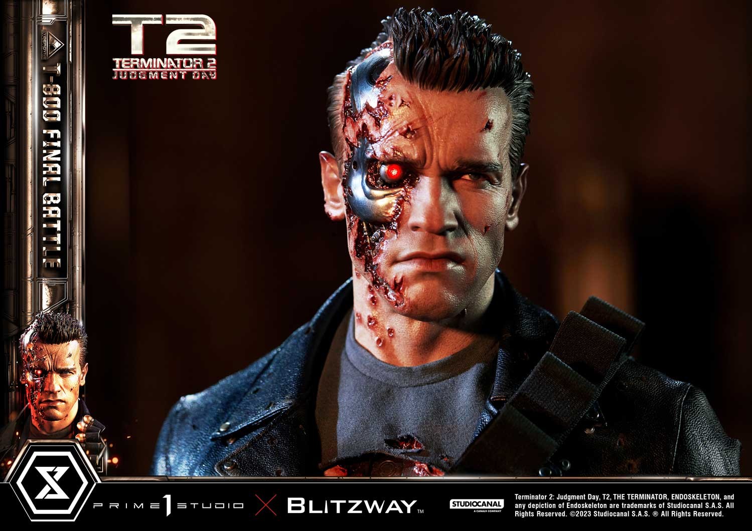 T-800 Final Battle 1:3 Scale Statue by Prime 1 Studio | Sideshow ...