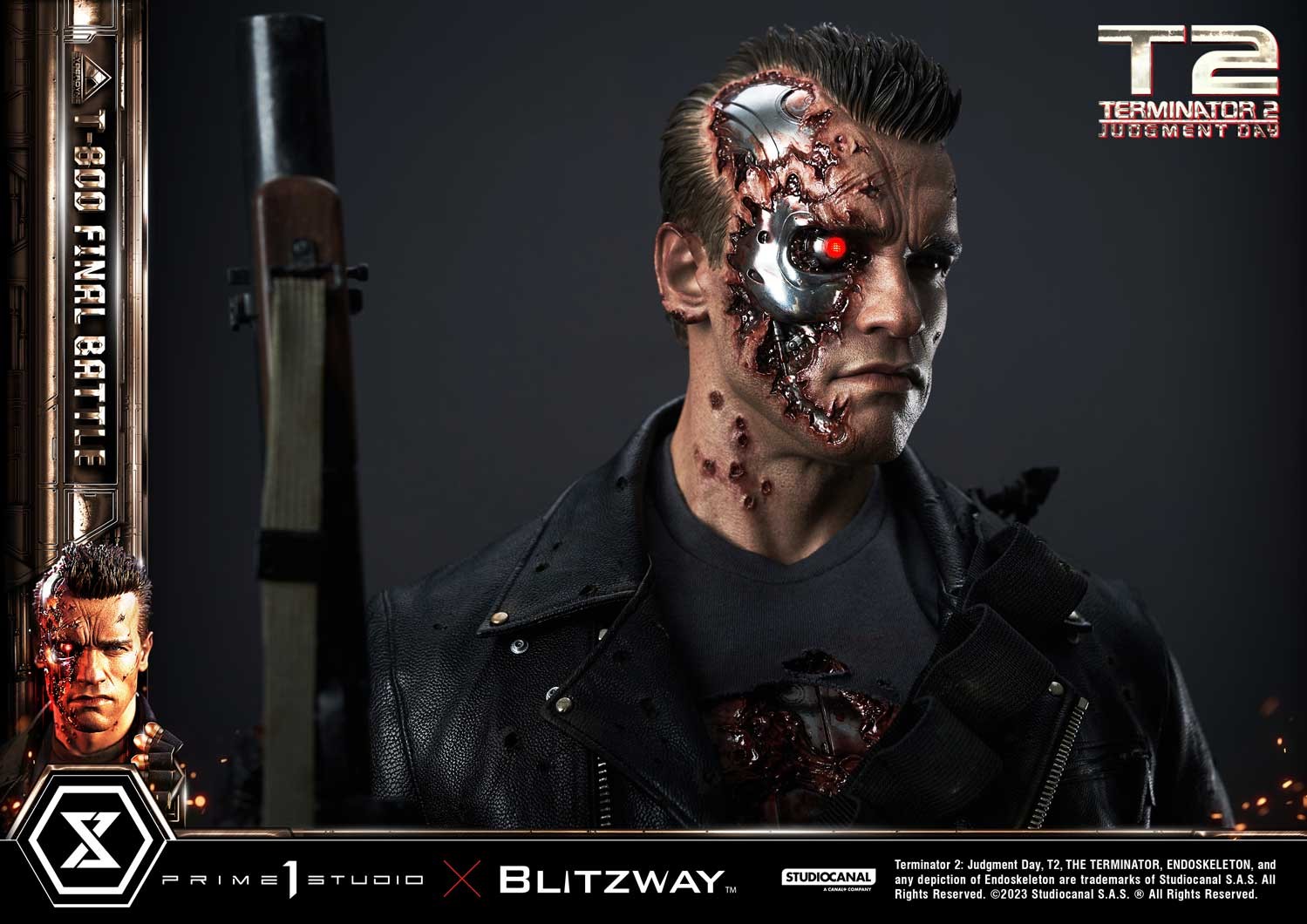 T-800 Final Battle 1:3 Scale Statue by Prime 1 Studio | Sideshow ...