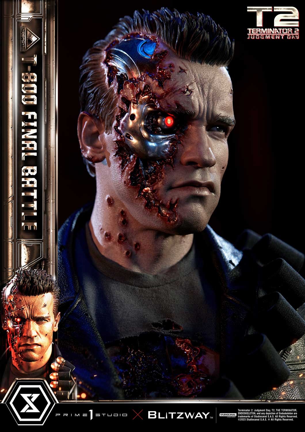 T-800 Final Battle 1:3 Scale Statue by Prime 1 Studio | Sideshow ...