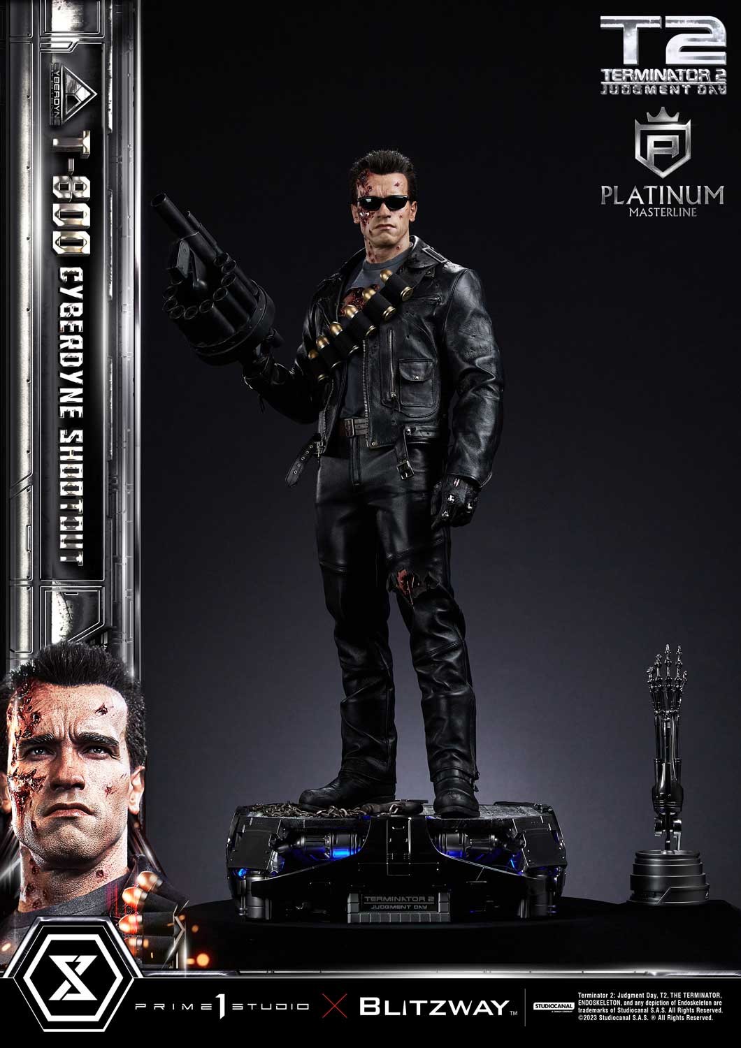 T-800 – Cyberdyne Shootout 1:3 Scale Statue by Prime 1 Studio ...