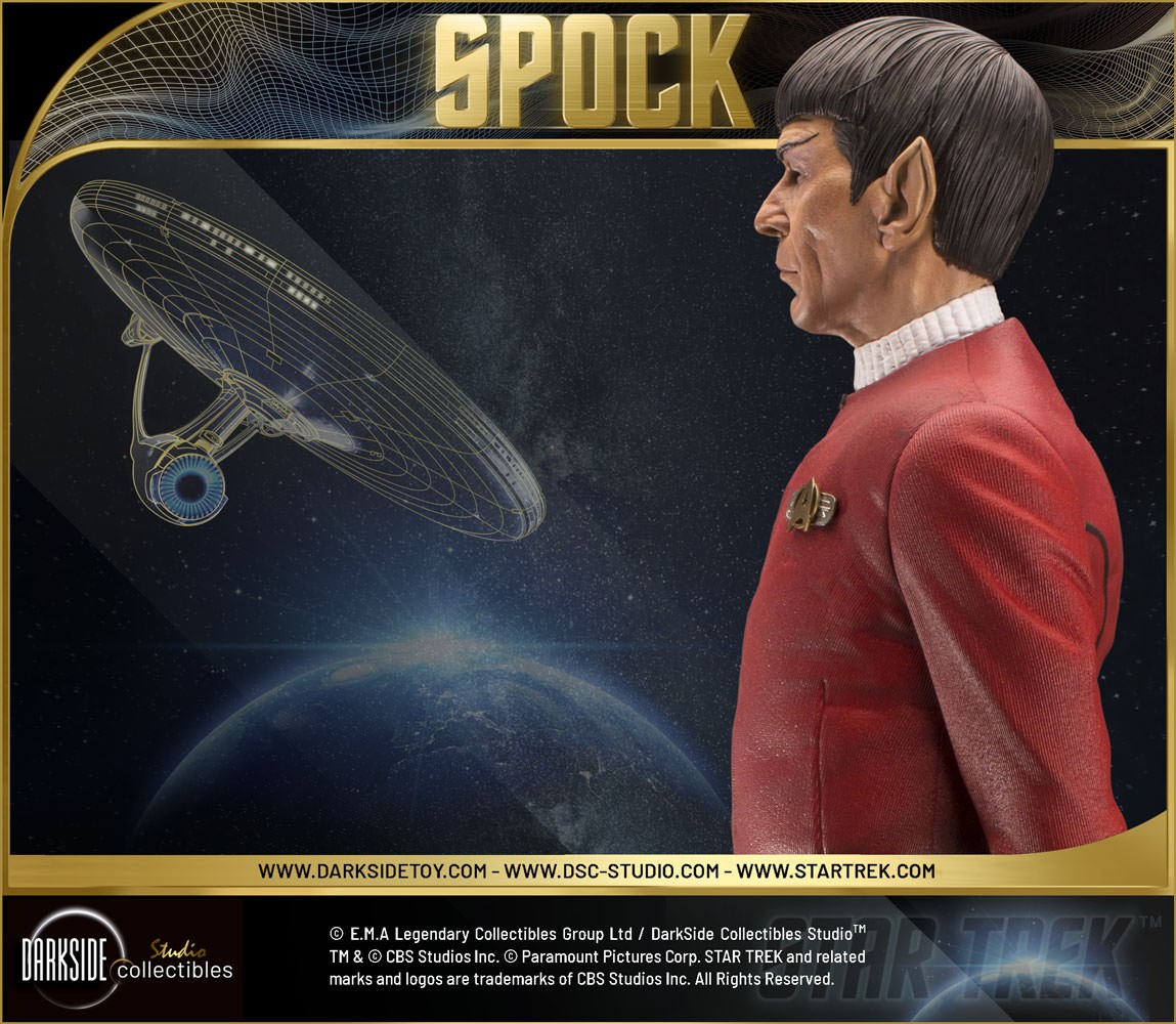 Spock Quarter Scale Statue by DarkSide Collectibles Studio | Sideshow ...
