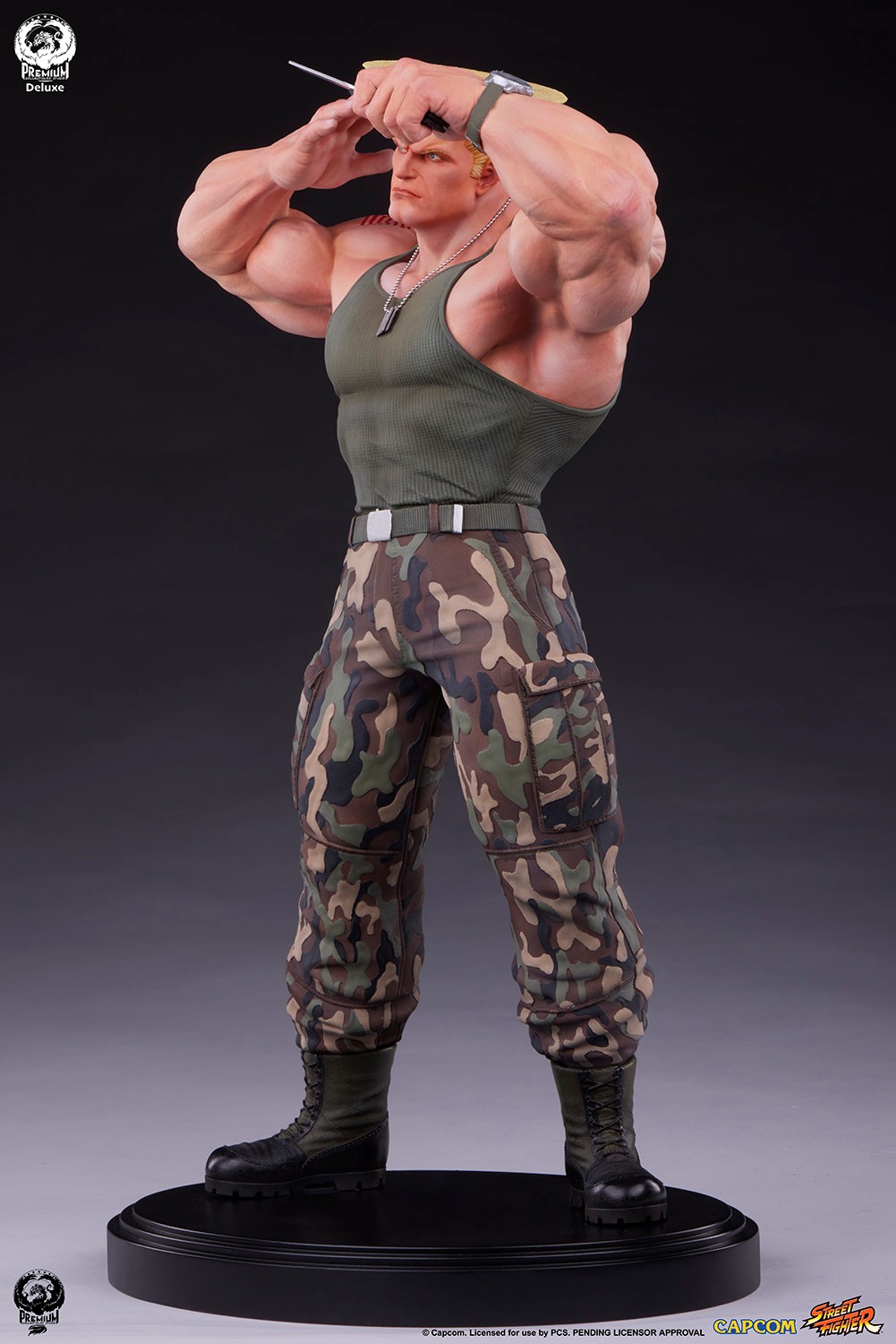 Guile Quarter Scale Statue by PCS | Sideshow Collectibles
