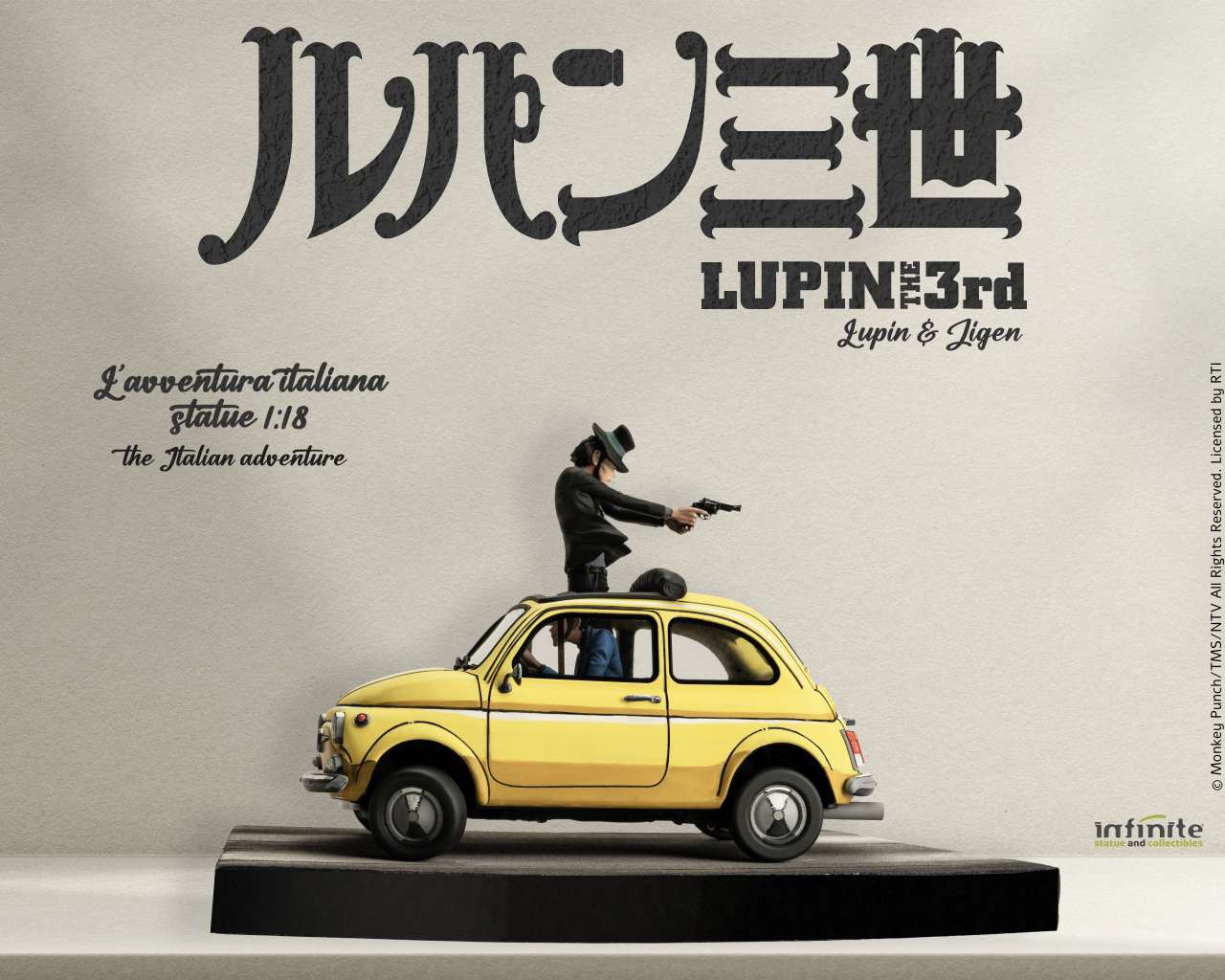 Lupin & Jigen Statue by Infinite Statue | Sideshow Collectibles