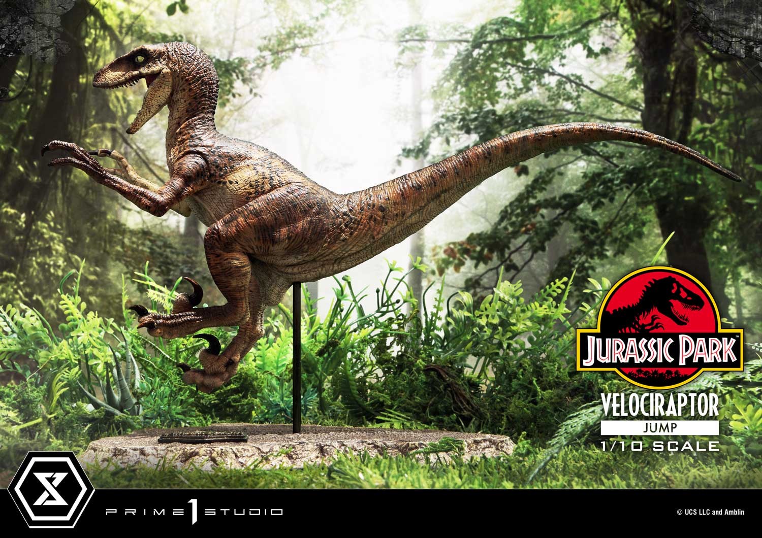 Velociraptor Jump 1:10 Scale Statue by Prime 1 Studio | Sideshow ...