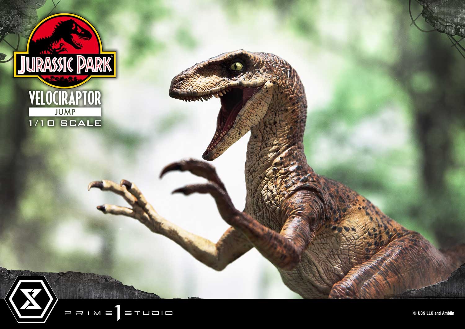 Velociraptor Jump 1:10 Scale Statue by Prime 1 Studio | Sideshow ...