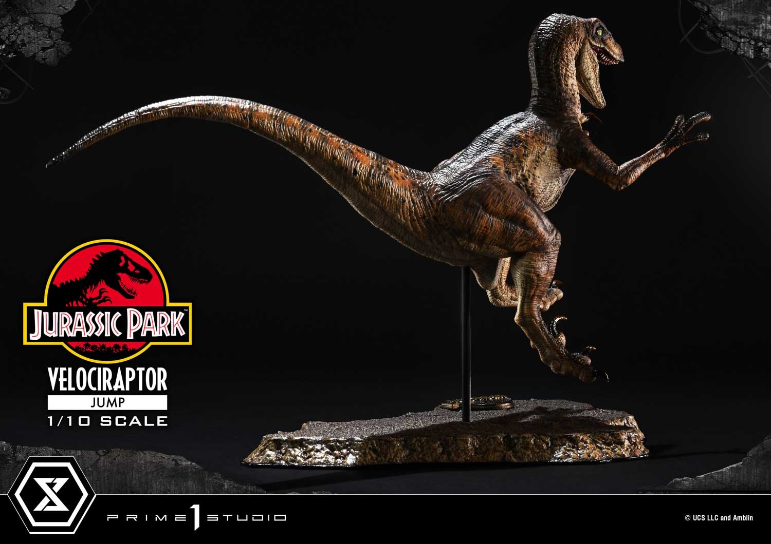 Velociraptor Jump 1:10 Scale Statue by Prime 1 Studio | Sideshow ...