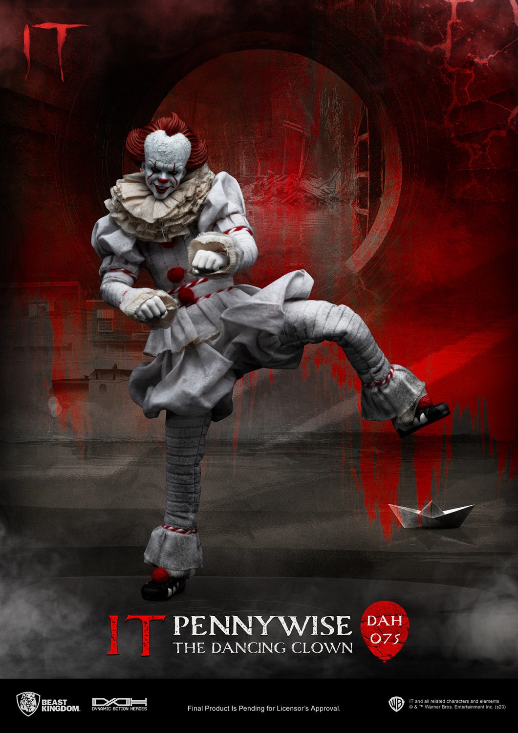 Pennywise Action Figure by Beast Kingdom | Sideshow Collectibles