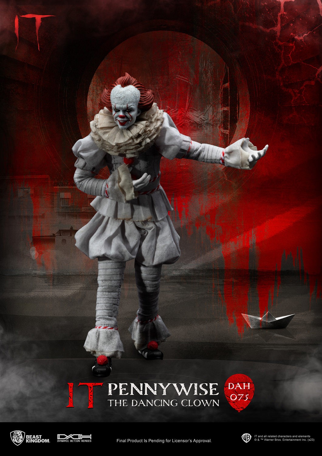 Pennywise Action Figure by Beast Kingdom | Sideshow Collectibles