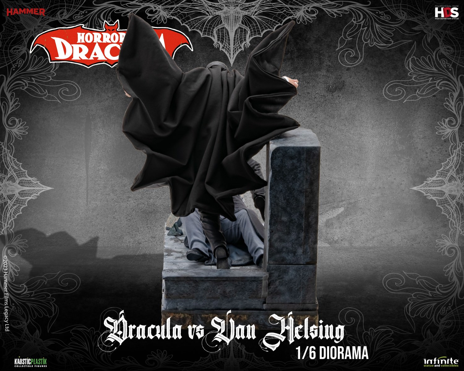 Dracula vs Van Helsing Diorama by Infinite Statue | Sideshow Collectibles