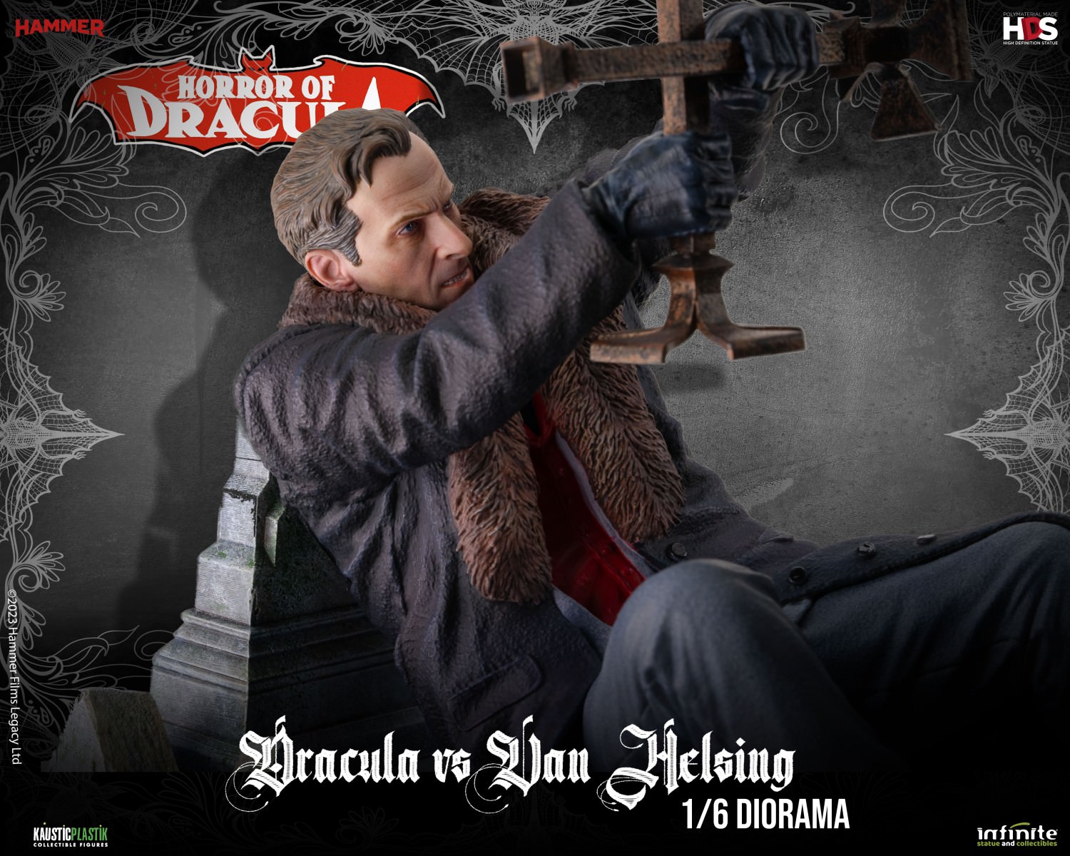 Dracula vs Van Helsing Diorama by Infinite Statue | Sideshow Collectibles