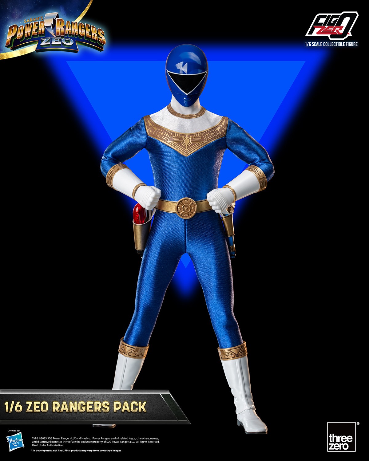 Zeo Rangers Pack Sixth Scale Figure Set by Threezero | Sideshow ...