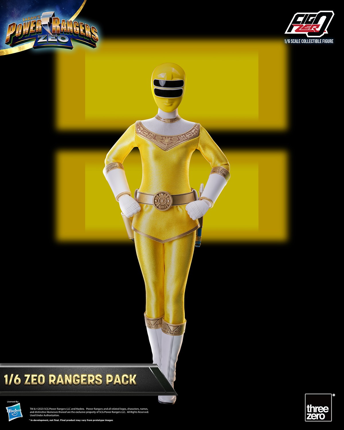 Zeo Rangers Pack Sixth Scale Figure Set by Threezero | Sideshow ...
