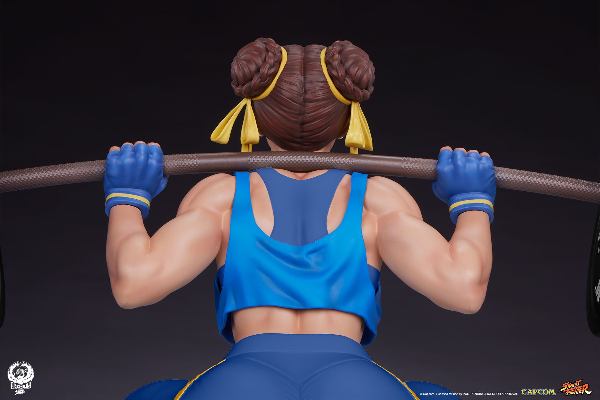 Chun-Li: Powerlifting Battle Edition Quarter Scale Statue by Premium ...