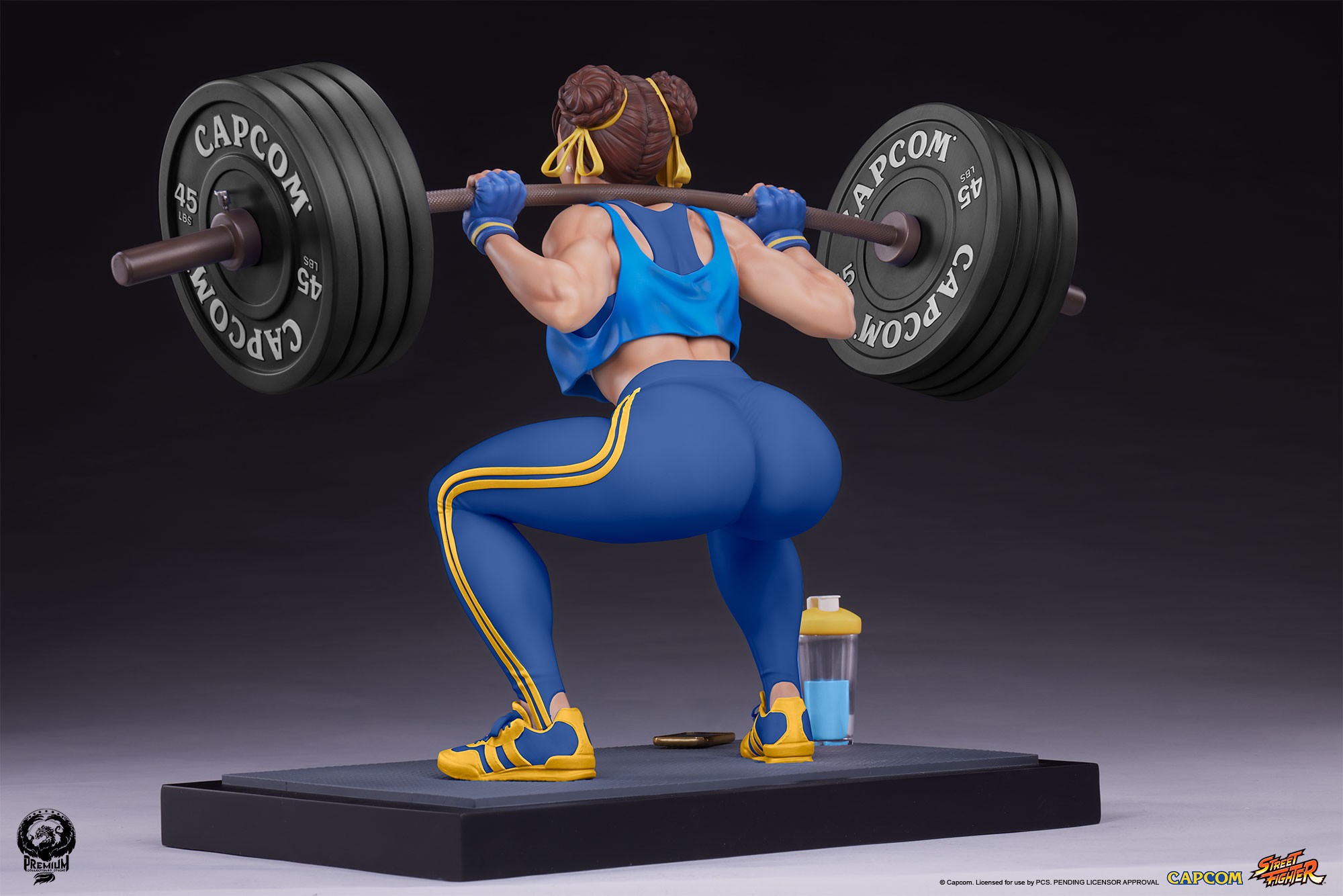 Chun-Li: Powerlifting Battle Edition Quarter Scale Statue by Premium ...