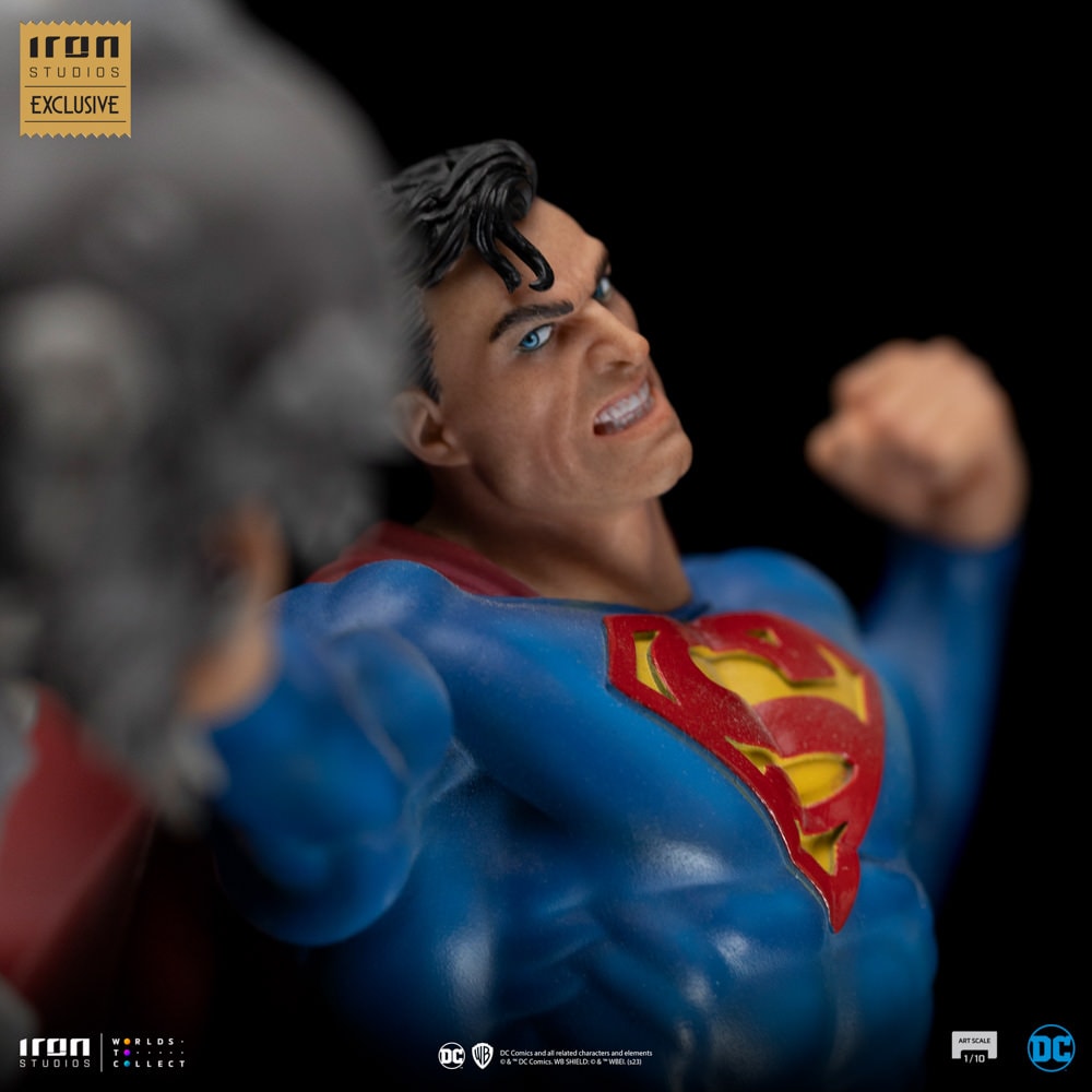 Superman Vs Doomsday BDS Art Scale 1:10 Statue by Iron Studios ...
