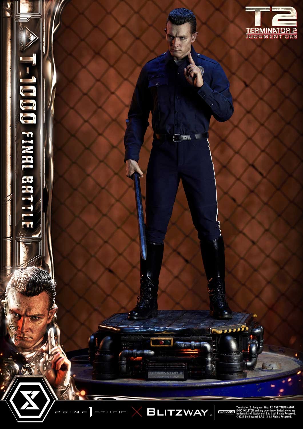 T-1000 Final Battle 1:3 Scale Statue by Prime 1 Studio | Sideshow ...