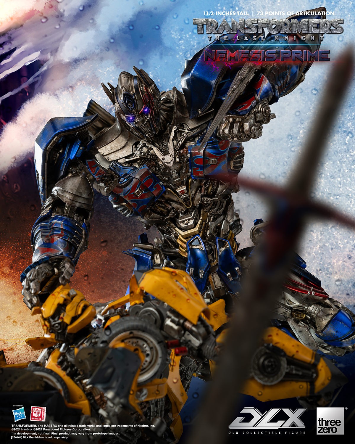 Nemesis Prime DLX Collectible Figure by Threezero | Sideshow Collectibles