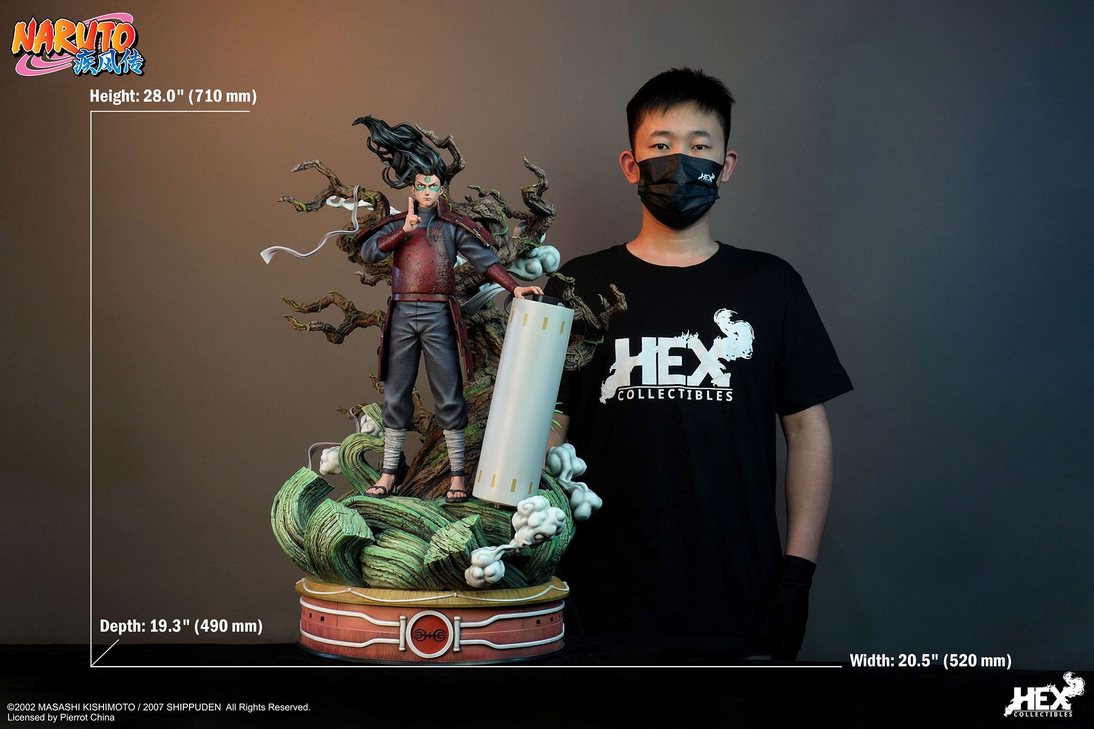 Senju Hashirama Statue by HEX Collectibles | Sideshow Collectibles