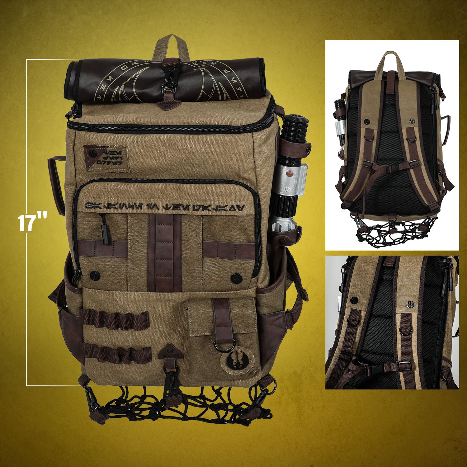 The Jedi Order Convertible Backpack by Heroes & Villains | Sideshow ...
