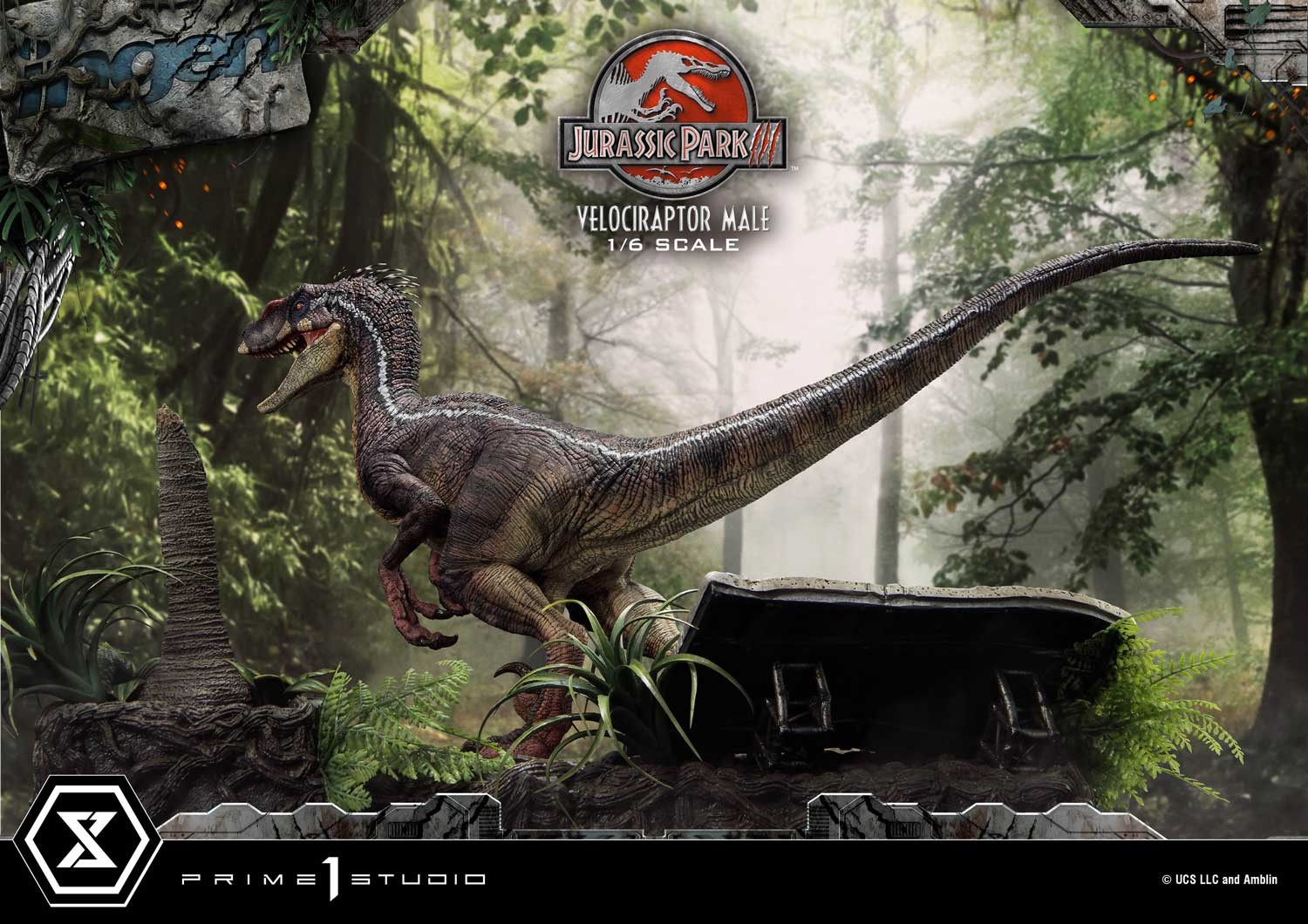 Velociraptor Male Sixth Scale Statue by Prime 1 Studio | Sideshow ...