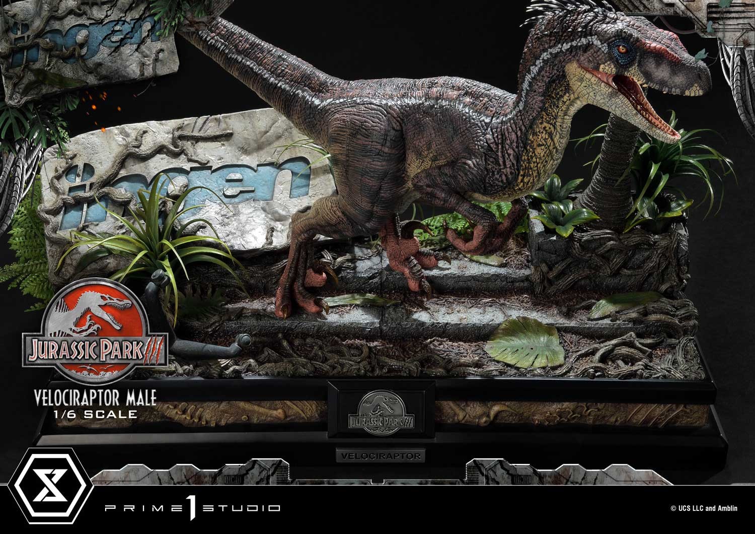 Velociraptor Male Sixth Scale Statue by Prime 1 Studio | Sideshow ...