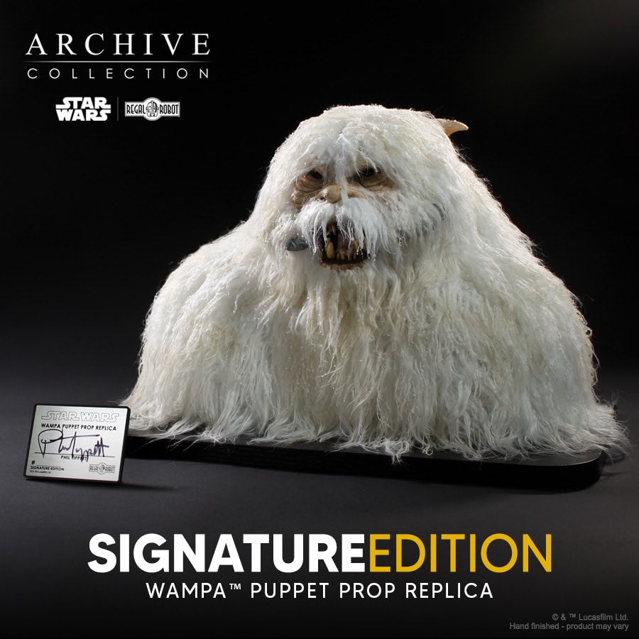 WAMPA™ Puppet Signature Edition Prop Replica by Regal Robot | Sideshow ...