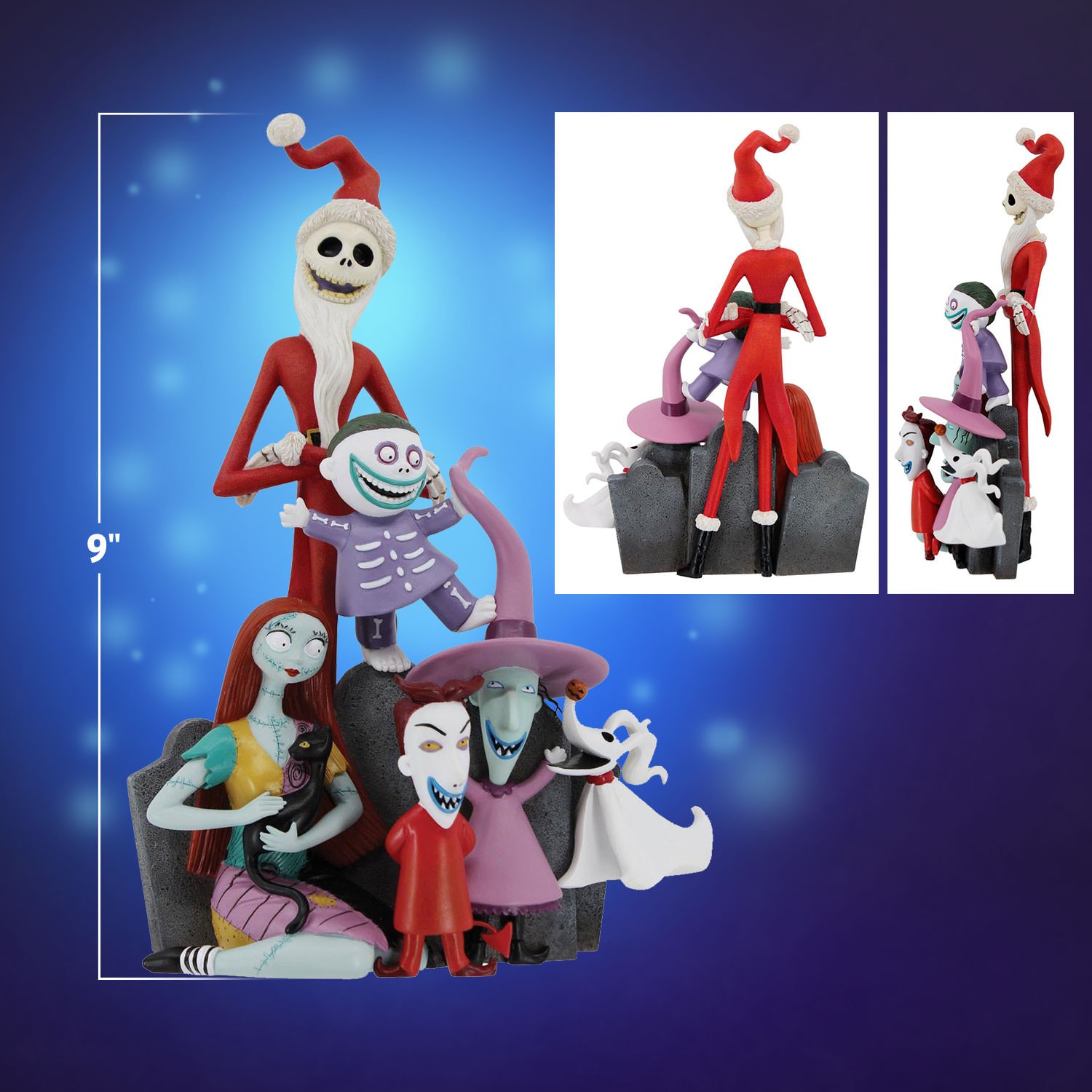 Nightmare Before Christmas Character Pyramid Figurine by Enesco ...