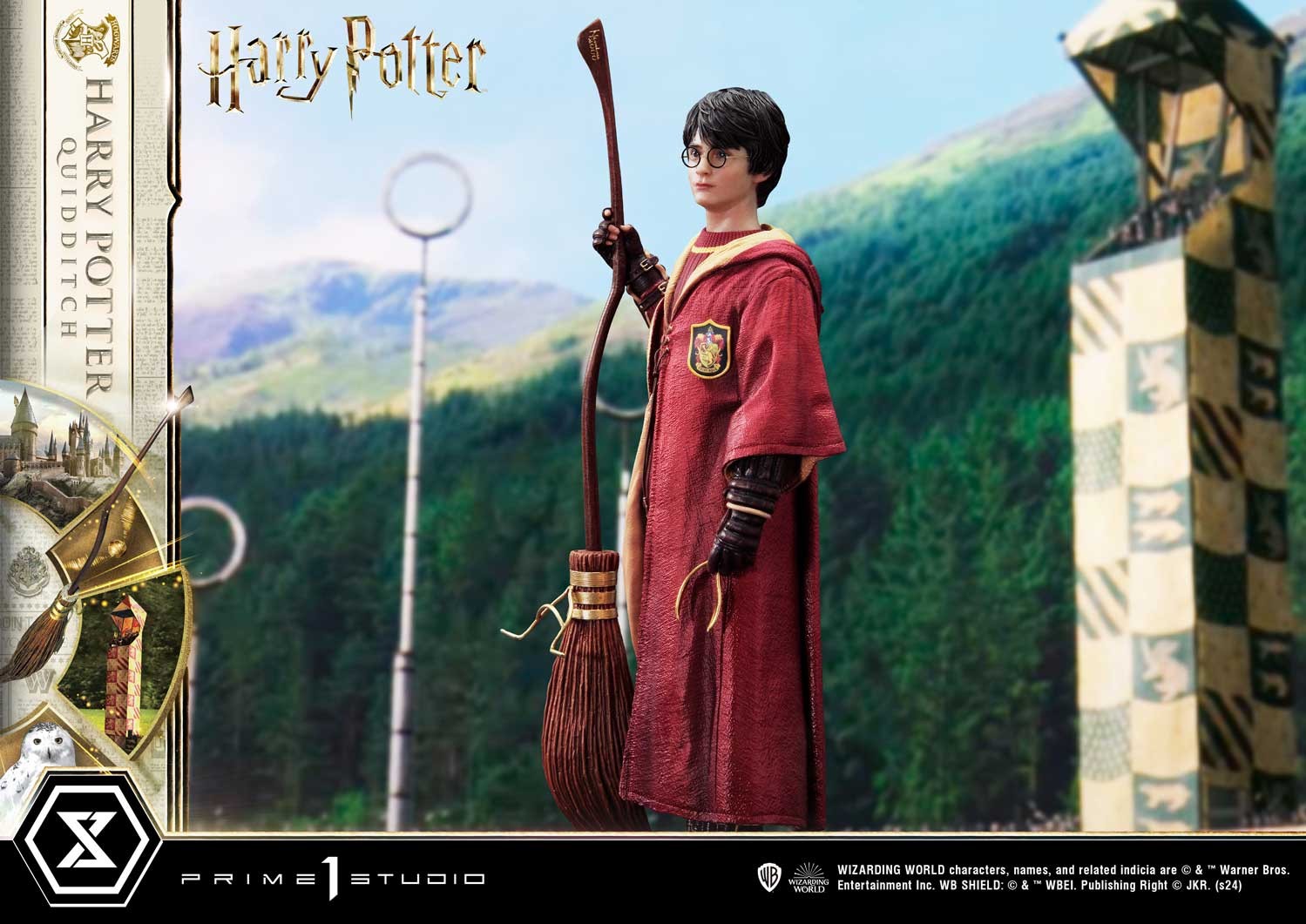 Harry Potter (Quidditch Edition) Statue by Prime 1 Studio | Sideshow ...