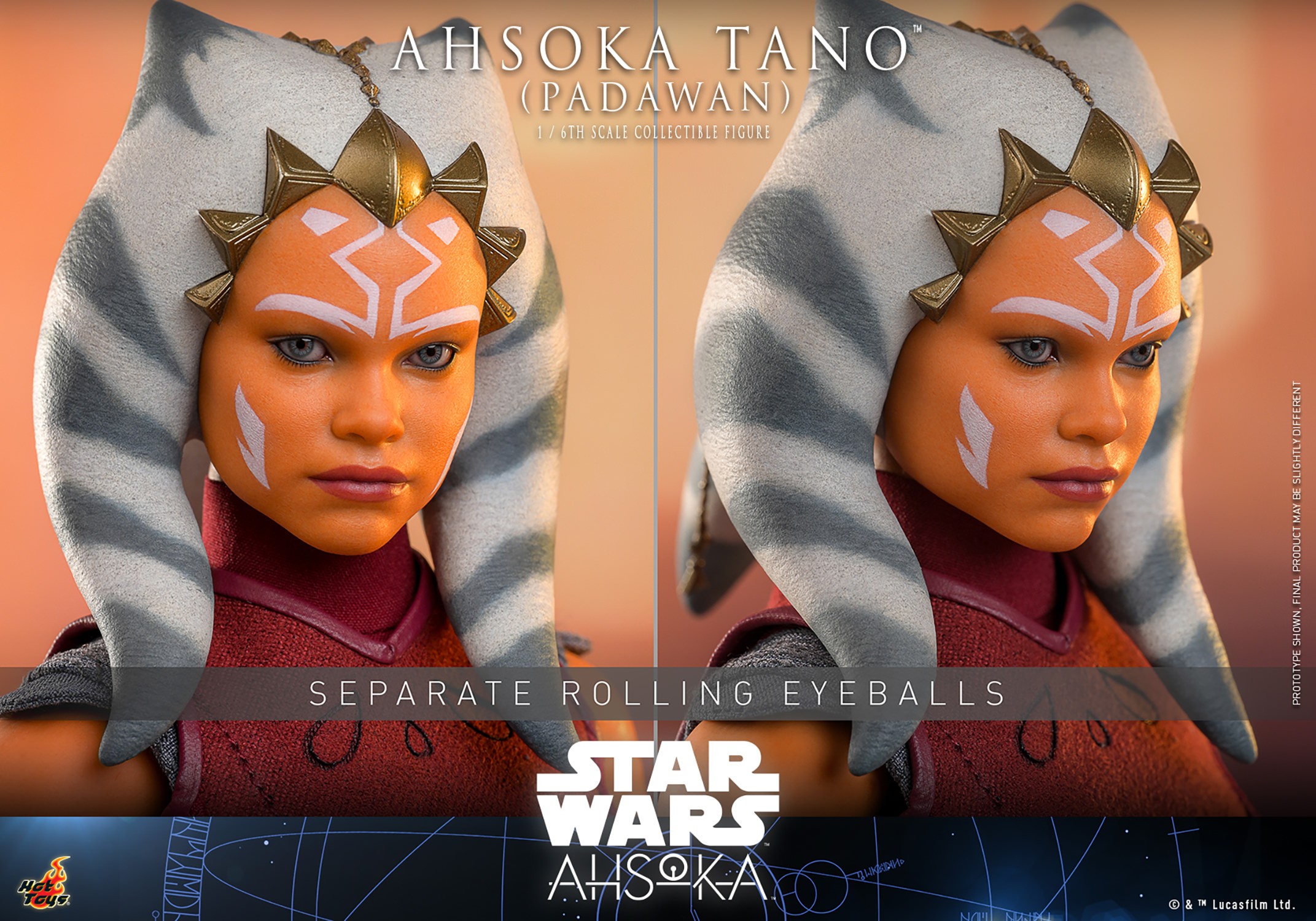 Ahsoka Tano™ (Padawan) Sixth Scale Figure by Hot Toys | Sideshow Collectibles