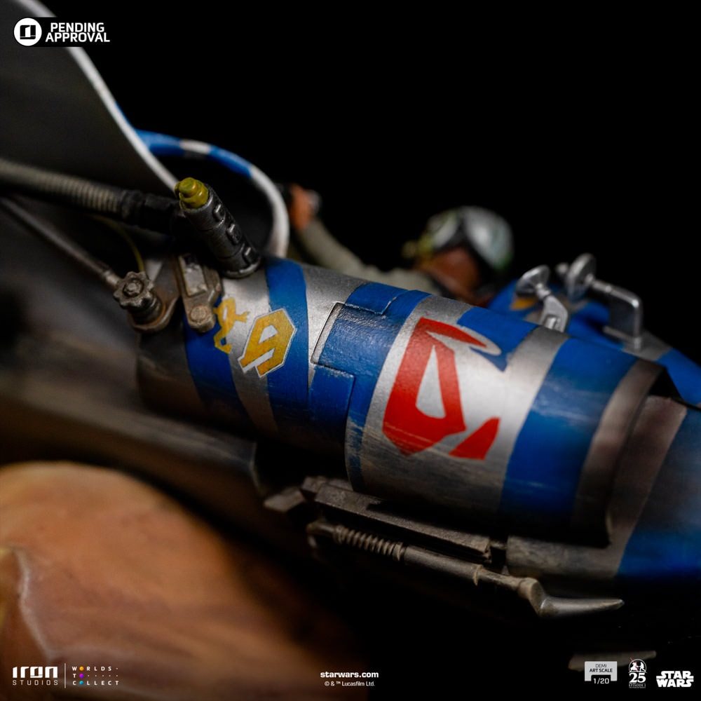 Anakin’s Pod Racer Demi Art Scale 1:20 Statue by Iron Studios ...