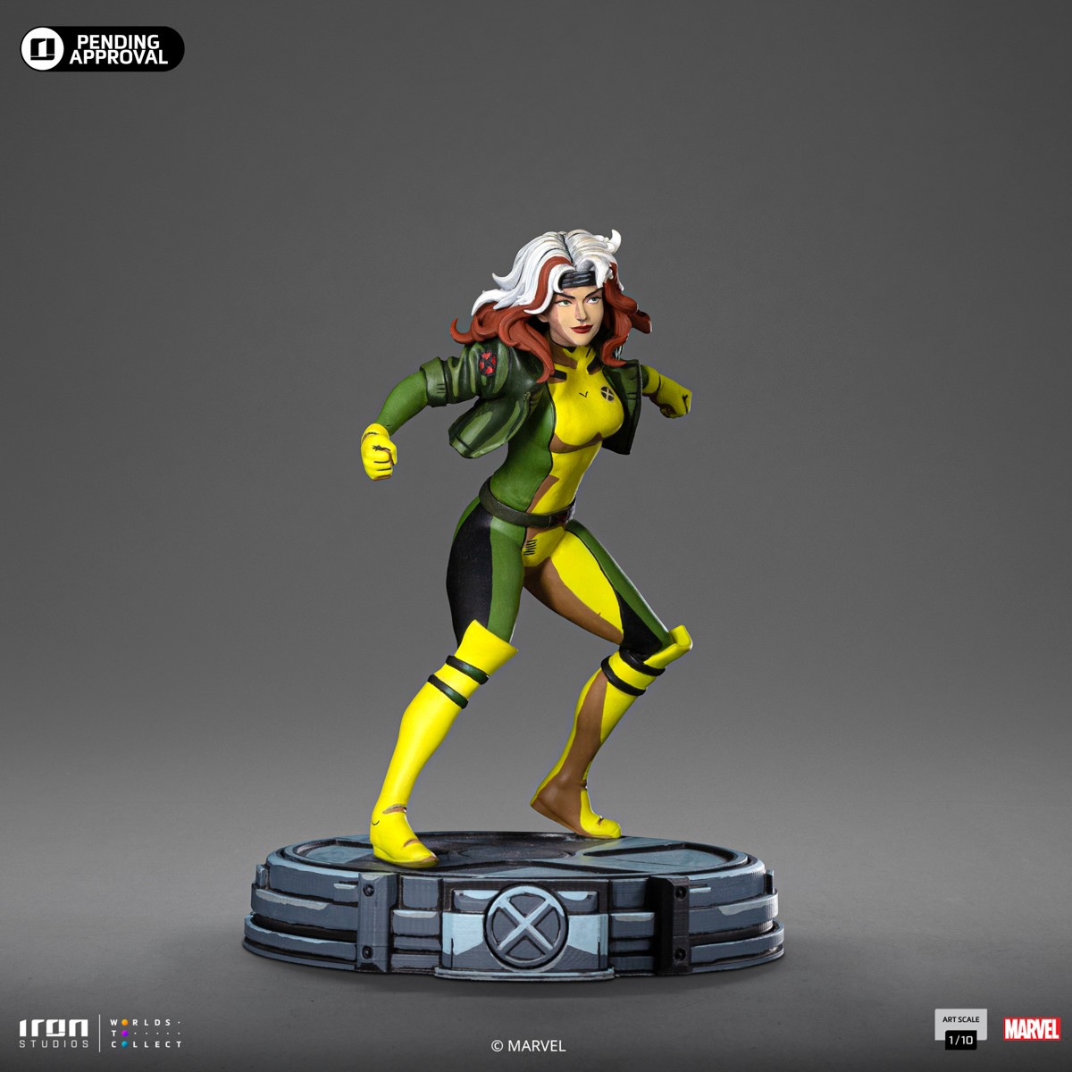 Rogue X-Men ’97 Art Scale 1:10 Statue by Iron Studios | Sideshow ...