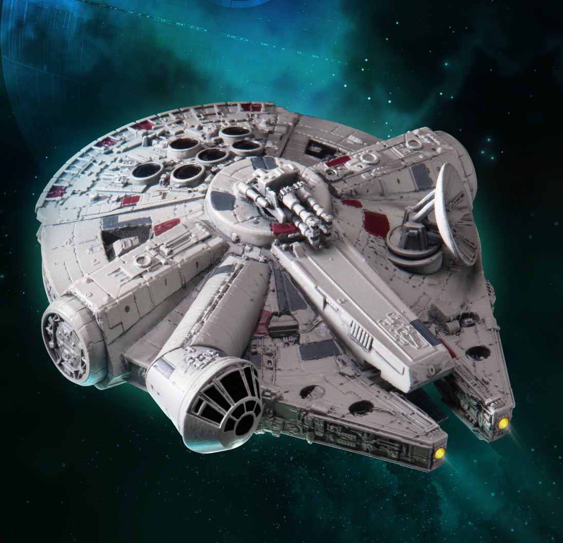 Millennium Falcon Maglev Floating Collectible Figure | Sideshow ...