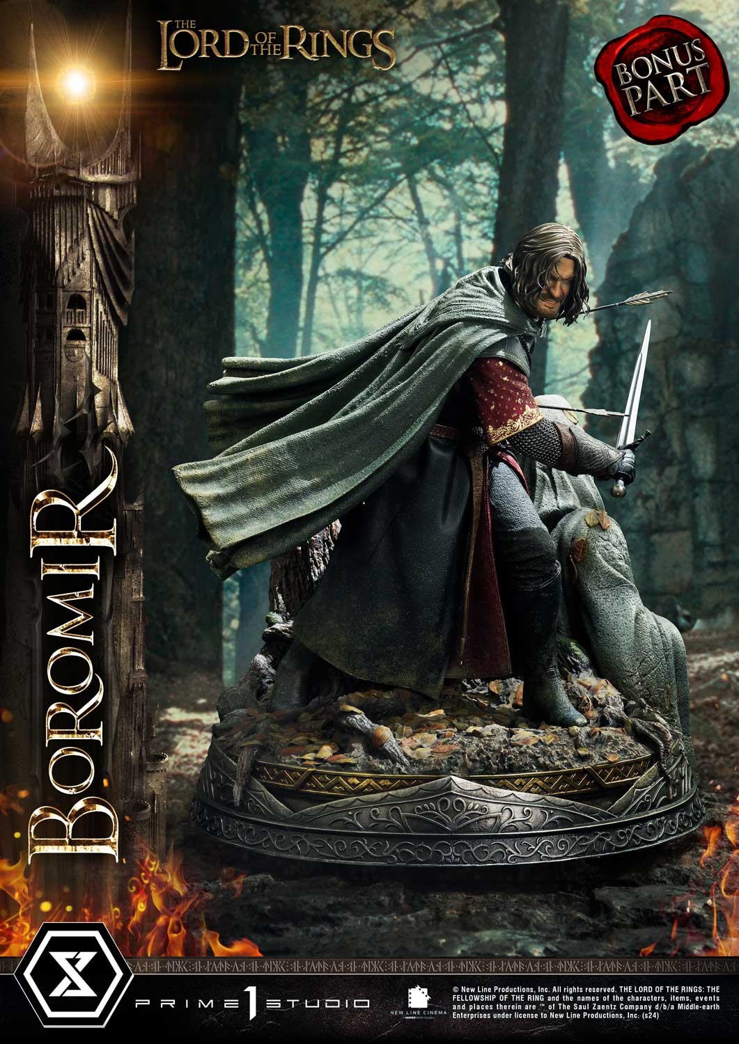 Boromir (Bonus Version) Quarter Scale Statue by Prime 1 Studio ...