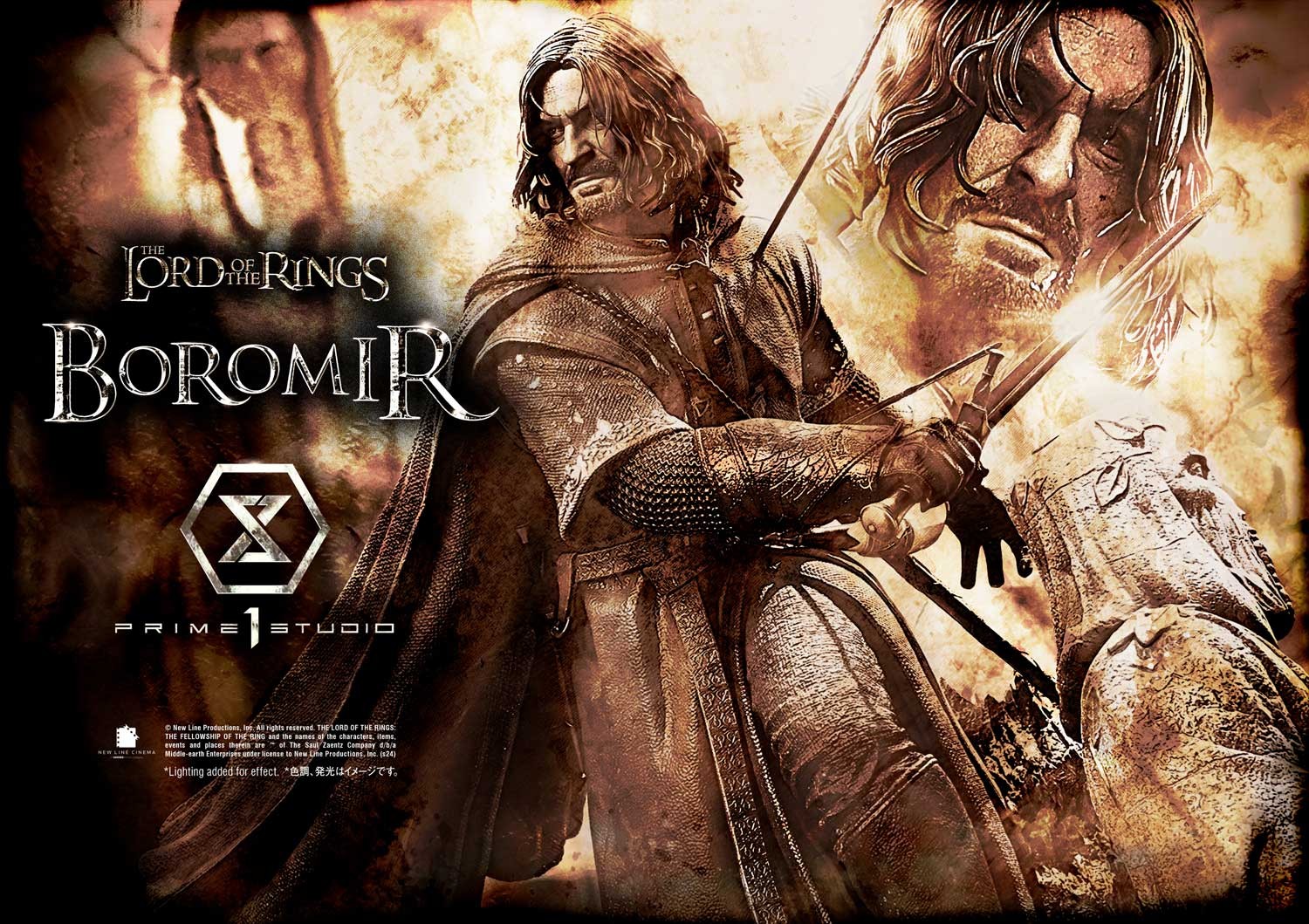 Boromir (Bonus Version) Quarter Scale Statue by Prime 1 Studio ...