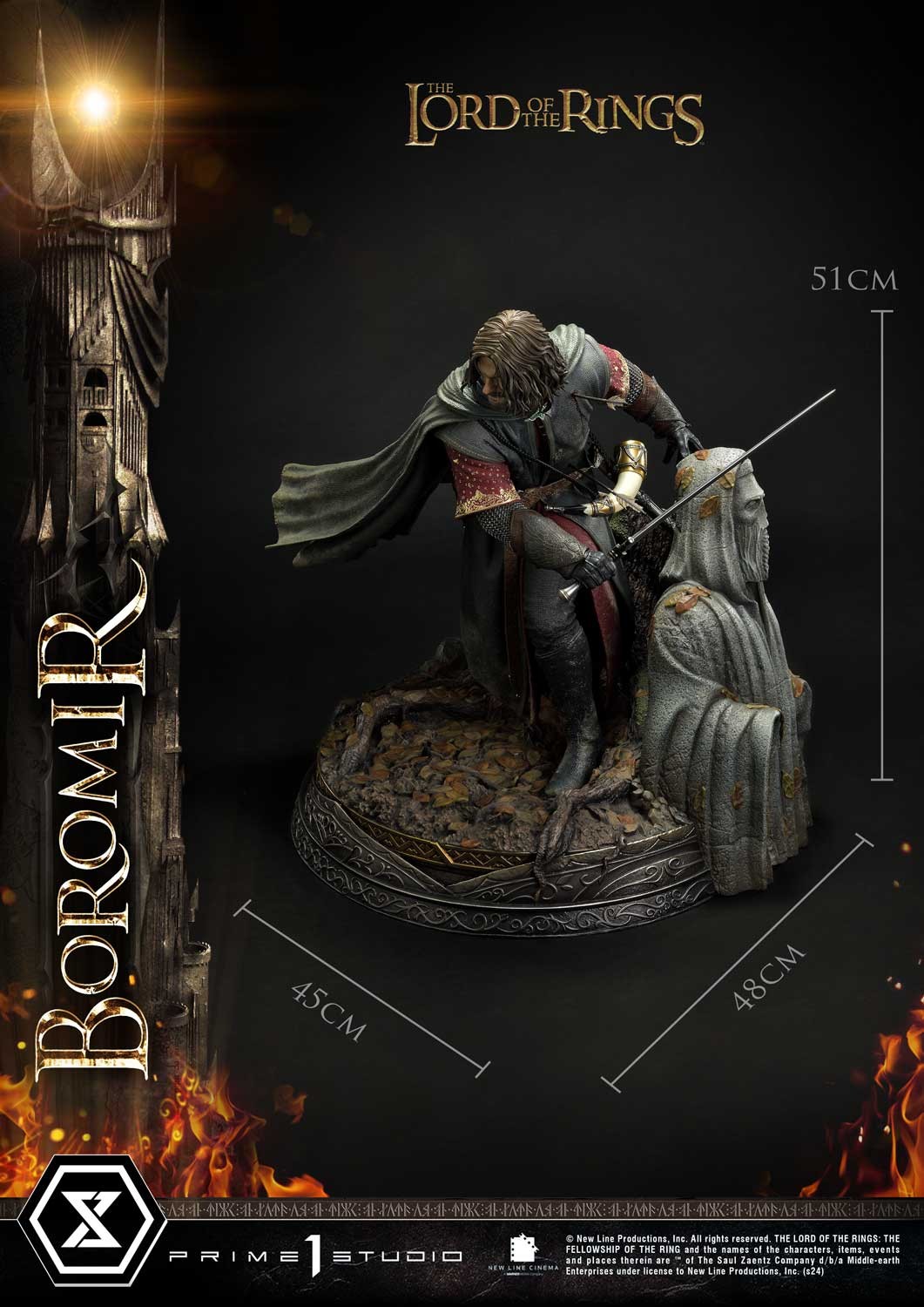 Boromir (Bonus Version) Quarter Scale Statue by Prime 1 Studio ...