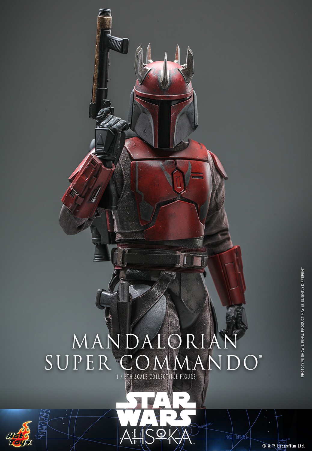 Mandalorian Super Commando Captain Sixth Scale Figure by Hot Toys ...