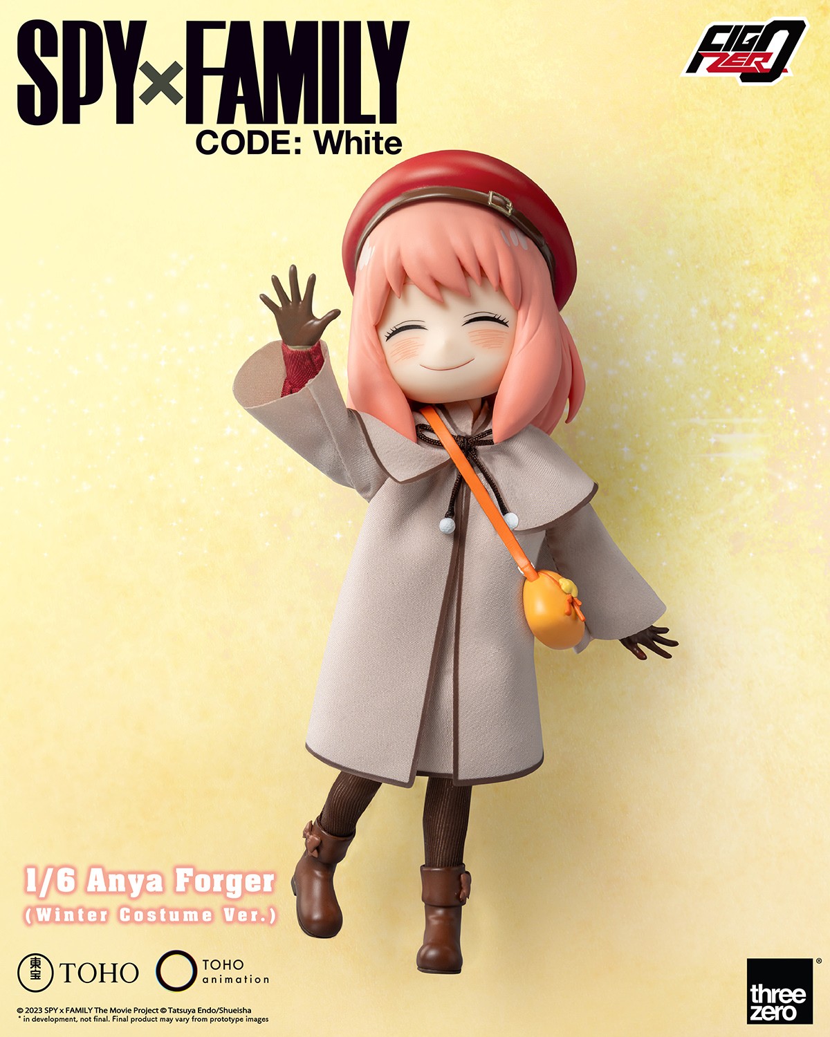 Anya Forger (Winter Costume Version) Sixth Scale Figure by Threezero | Sideshow Collectibles