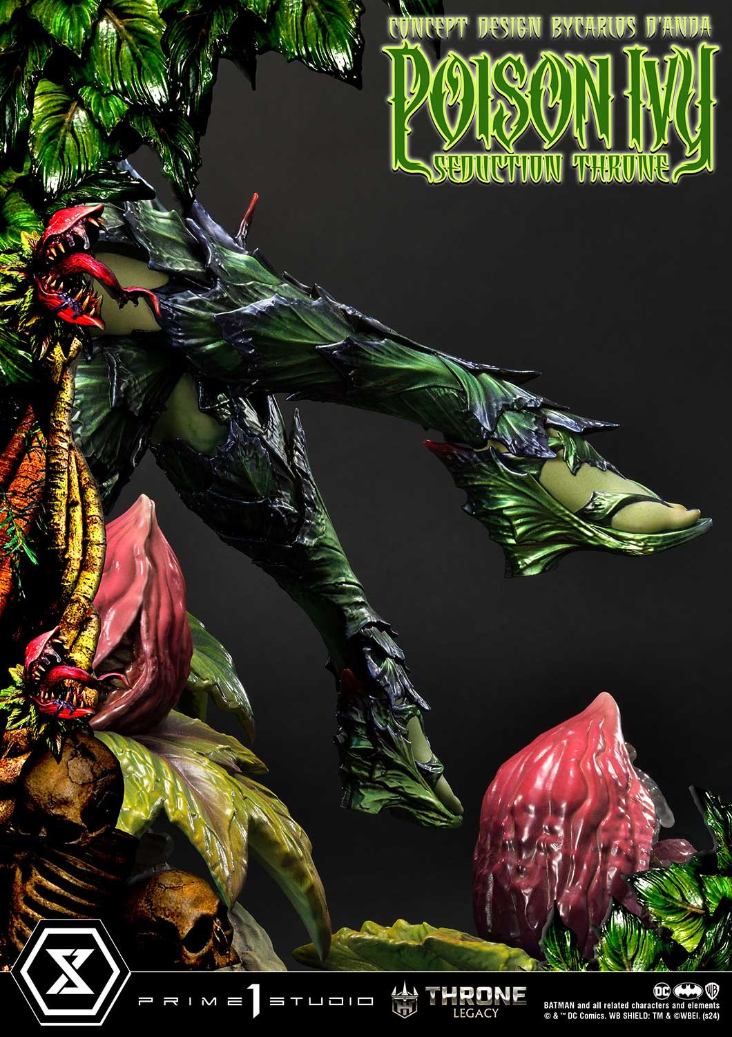 Poison Ivy Seduction Throne (Deluxe Version) Quarter Scale Statue by ...