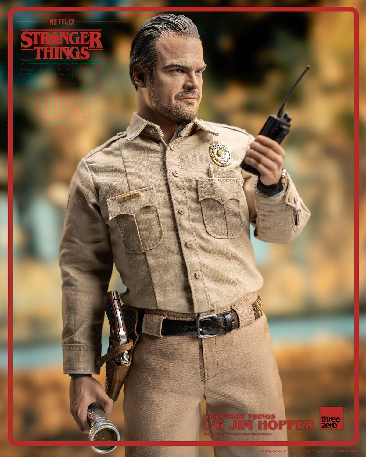 Jim Hopper (Season 1) Sixth Scale Figure by Threezero | Sideshow ...