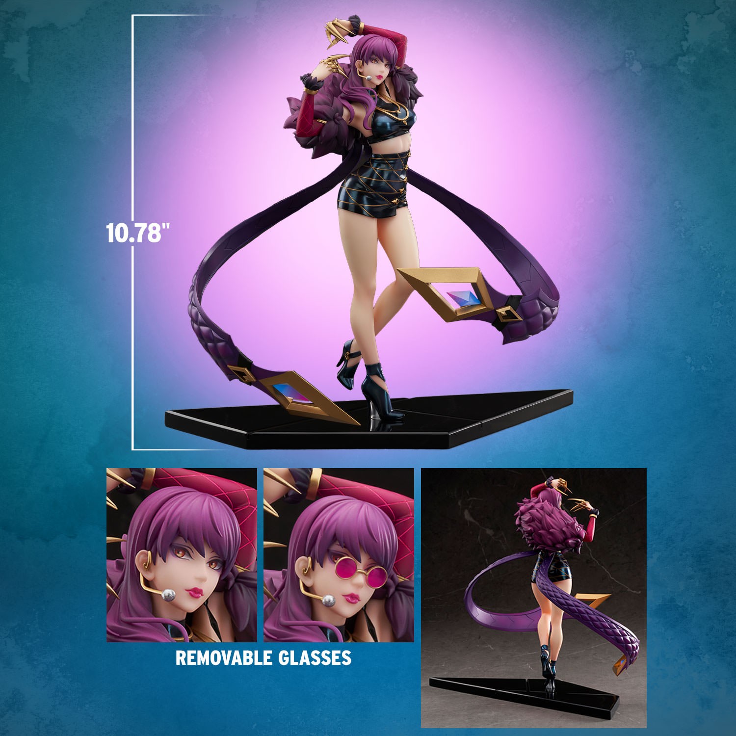 Evelynn (K/DA Version) Collectible Figure by APEX | Sideshow Collectibles