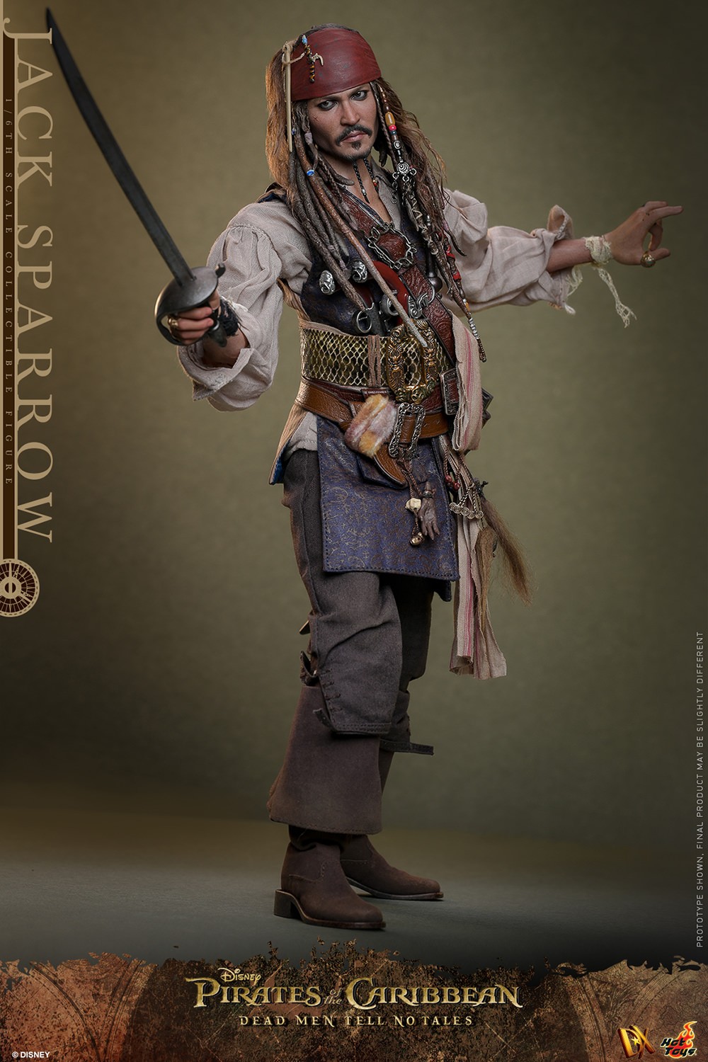 Jack Sparrow Sixth Scale Figure by Hot Toys | Sideshow Collectibles