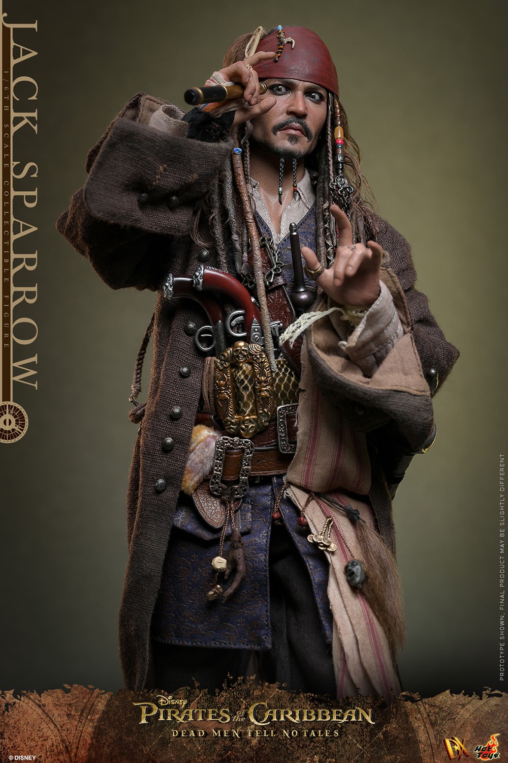 Jack Sparrow Sixth Scale Figure by Hot Toys | Sideshow Collectibles