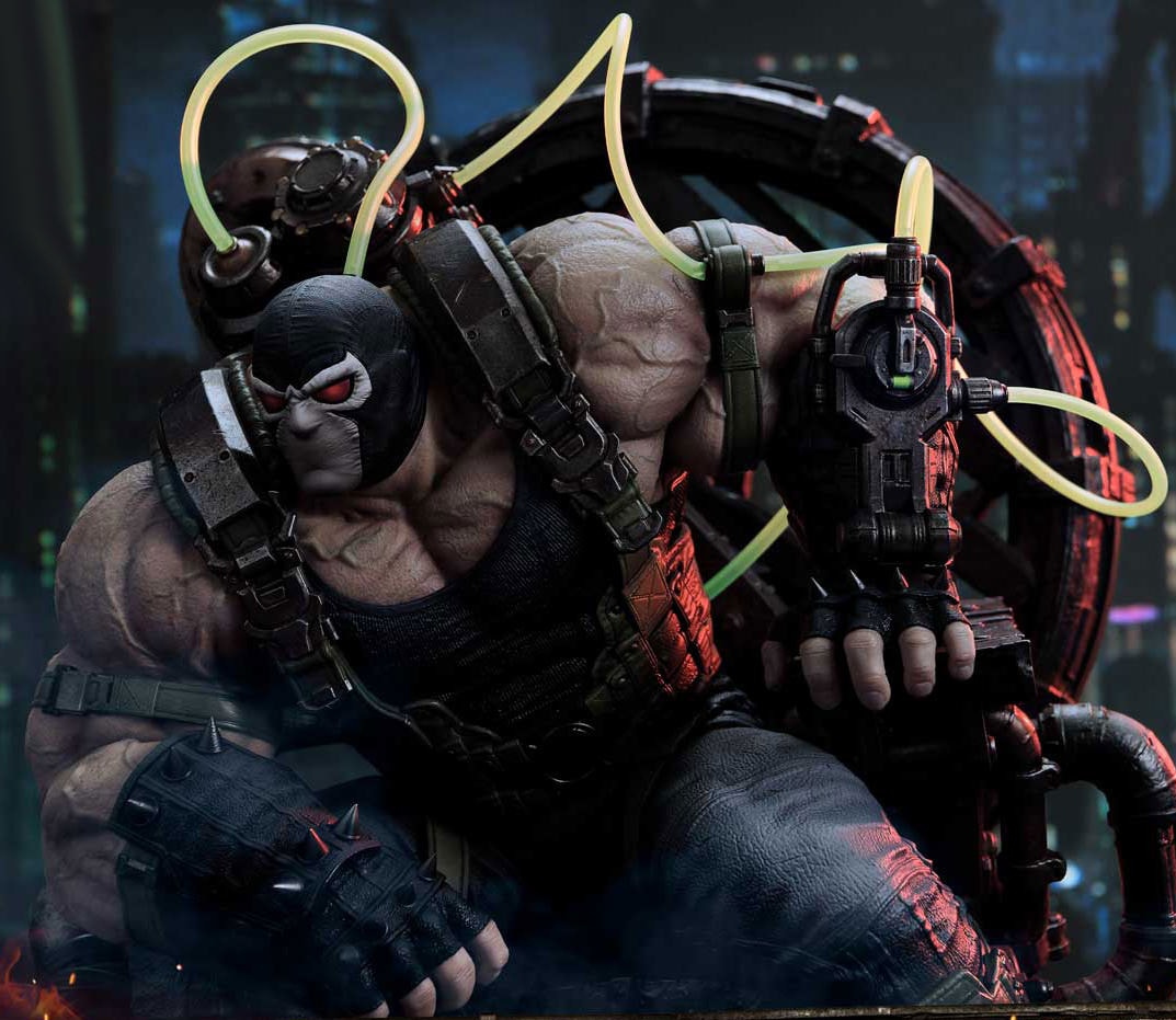 Bane on Throne Quarter Scale Statue by Prime 1 Studio | Sideshow ...