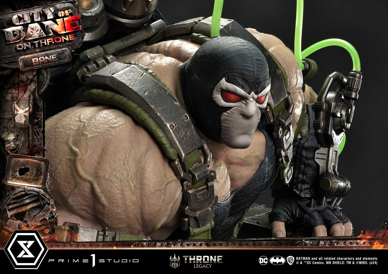 Bane on Throne Quarter Scale Statue by Prime 1 Studio | Sideshow ...