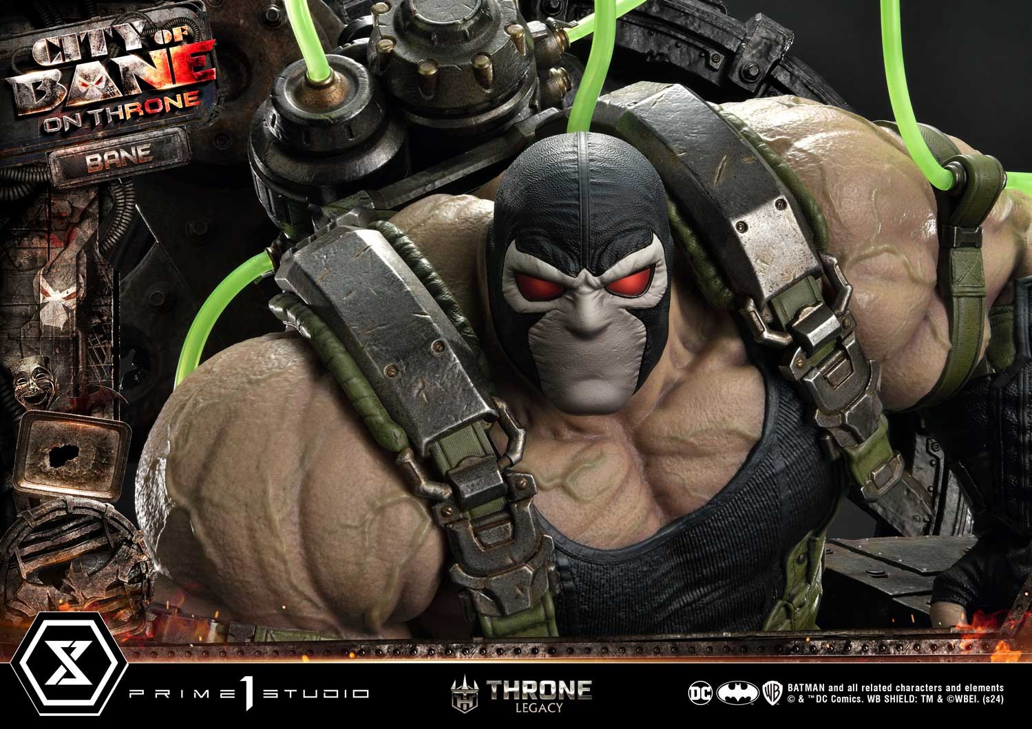Bane on Throne Quarter Scale Statue by Prime 1 Studio | Sideshow ...
