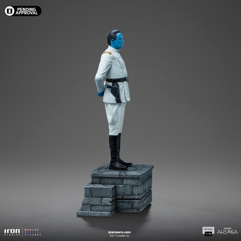 Grand Admiral Thrawn Art Scale 1:10 Scale Statue by Iron Studios ...